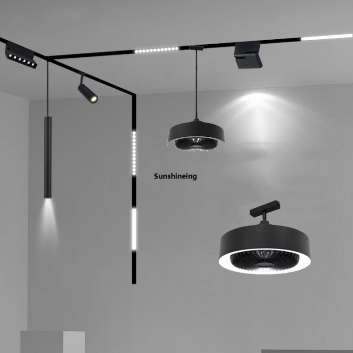 20 Modern Recessed Magnetic Track Lights Design LED Lamp Magnetic Rail ...