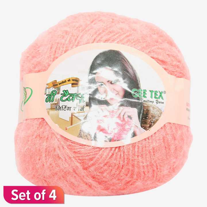 Rose Gee Tex Knitting Yarn 50g Set of 4 | Daraz.com.np