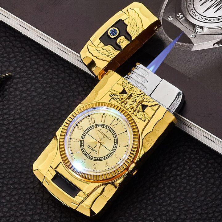 Quartz Electronic Watch Turbo Lighter Gas Lighter | Daraz.com.np