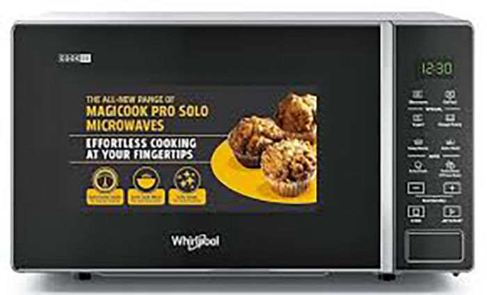 Whrilpool 20 ltr Solo Microwave With 18 Auto Cook Menus (Magicook Pro ...