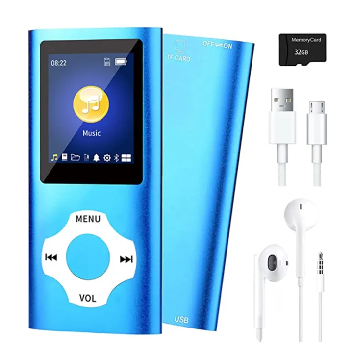 MP3 Music Player with Bluetooth 5.0, Portable HiFi Music Player E-Book ...