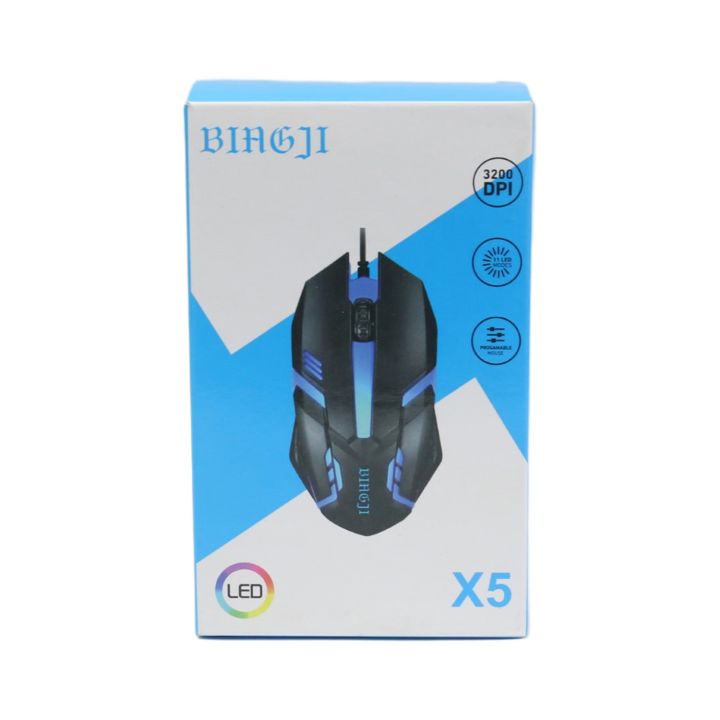 Aitnt Biagji Gaming Mouse X5 With RGB lighting | Daraz.com.np