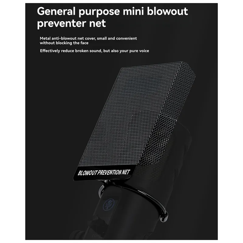 Microphone Filter Professional Microphone Filter Soundproof Net ...