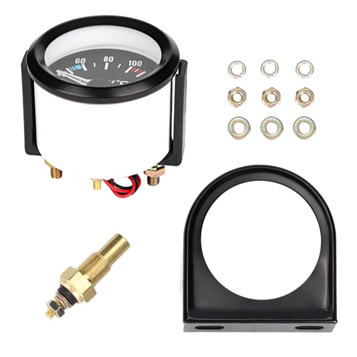 Durable 2 Inch LED Digital Water Temperature Gauge 52mm Universal ...