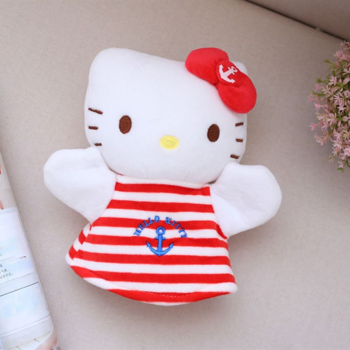 Cute Storytelling Animals Plush Finger Puppet Soft Early Education ...