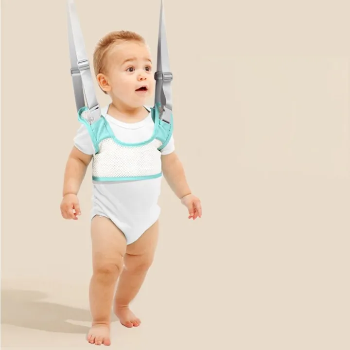 Portable Safety Infant Walker Harness Handheld Adjustable Learning Walk ...