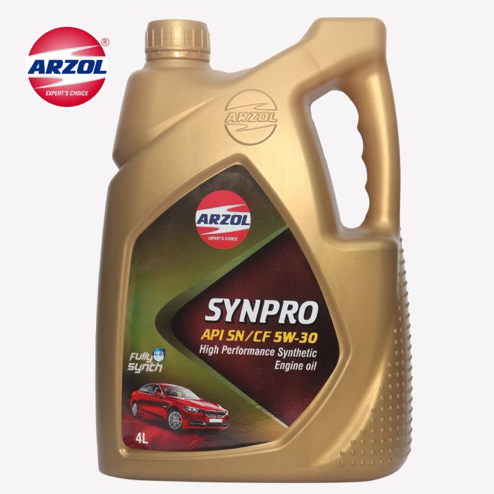 Lubricant Arzol Synpro 5W30 (Api Sn,Cf) -4L | Daraz.com.np
