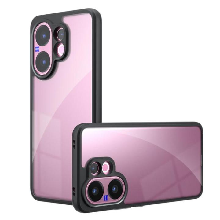 Vivo V60 5G Crystal Clear Hard Back Transparent Back Cover Case | Daraz ...