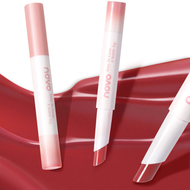 Make-up Novo Glow Translucent Lipstick Moisturizing Makeup Lock Color ...