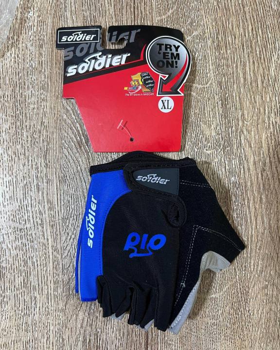 Soldier Cycling Half Gloves Elastic Material Jel Paded | Daraz.com.np