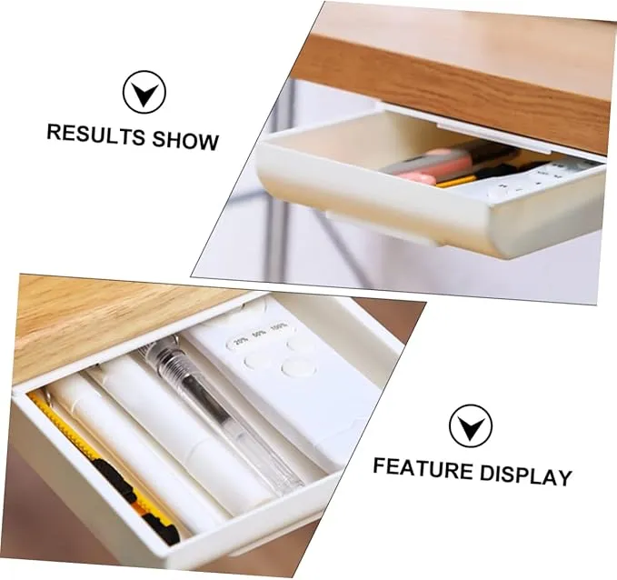 Mini big Size Under Desk Drawer Under Desk Storage , Desk Organizer ...