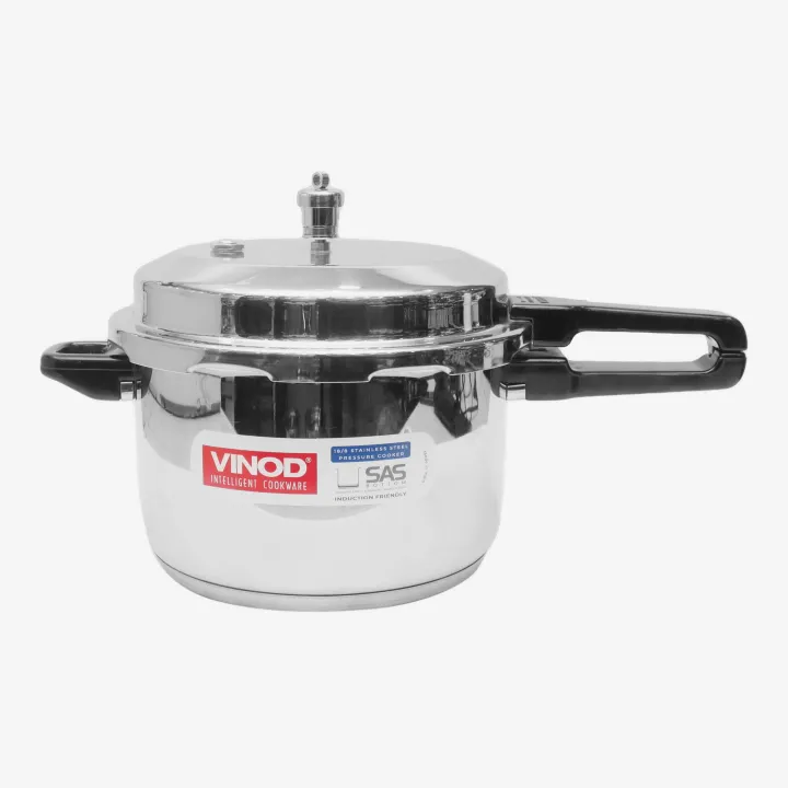 Vinod Cookware Sandwich Bottom Pressure Cooker Outer Lid, 7 Litre ...