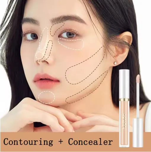 1 Piece Moisturizing Liquid Concealer – Long-Lasting Waterproof Korean ...