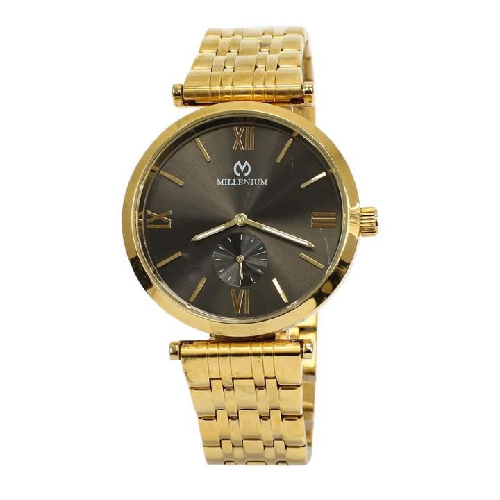 Millenium Round Black Dial Analog Watch For Men | Daraz.com.np
