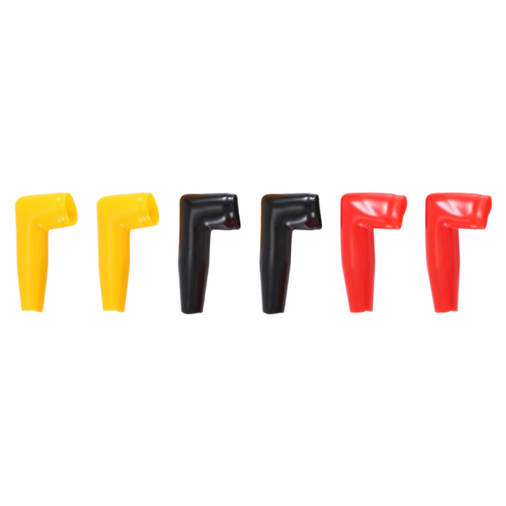 NAMUNY 6pc Electric Guard Motor Winch Cable Terminal Boot Rubber Cover ...