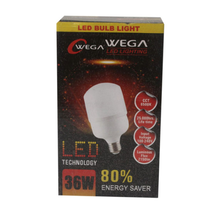 Wega Led Technology Energy Saver Bulb 36 watt | Daraz.com.np