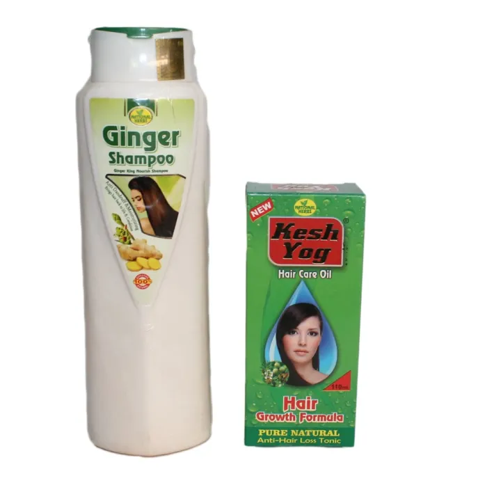 Kesh Yog Oi 110 ml & Ginger Shampoo 400 ml | Daraz.com.np