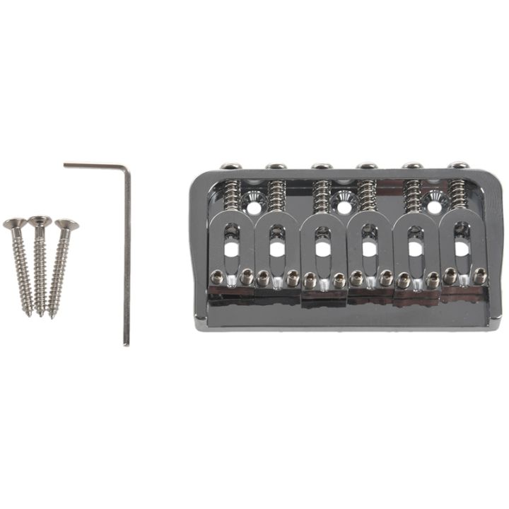 6-String Electric Guitar Saddle Bridge / Metal Fixed Bridge | Daraz.com.np