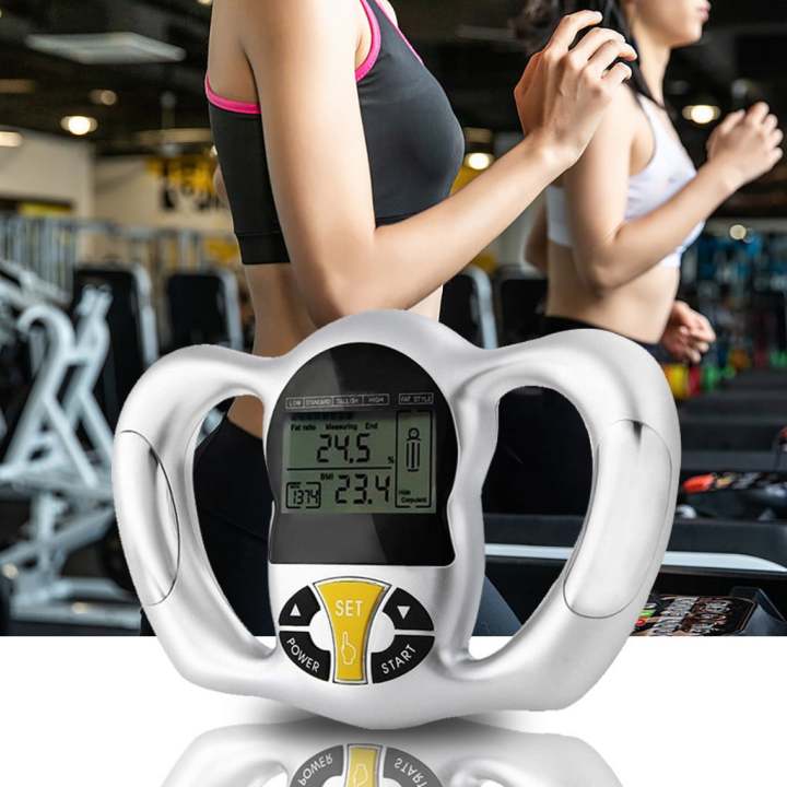 Wireless Handheld Body Fat Analyzer & BMI Meter Health Monitor | Daraz ...