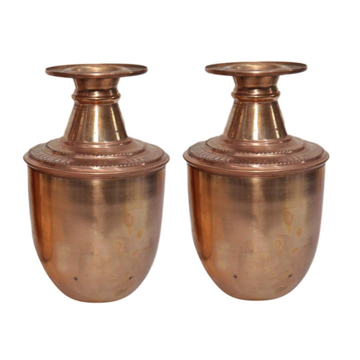 Tama Copper Ghalcha - 9" Height ( Pair ) | Daraz.com.np