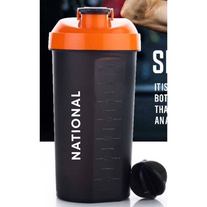 Gym Plastic Shaker Bottle, Use For Storage: Protein Shake | Daraz.com.np