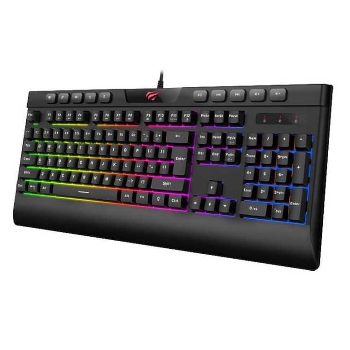 Havit Gamenote KB487L Gaming Keyboard RGB Multifunction Keyboard ...