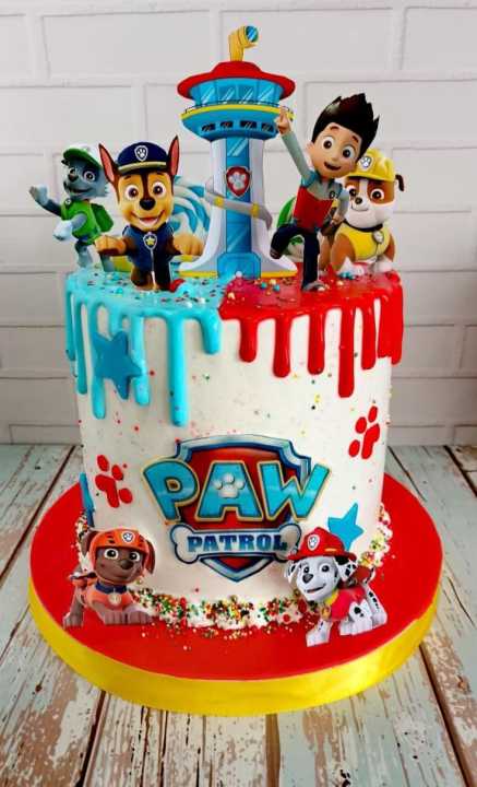 Bizzy paw petrol theme cake topper | Daraz.com.np