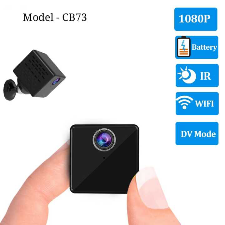 1080P Mini Camera CB73 IP Camera Rechargeable Battery Wifi Camera ...