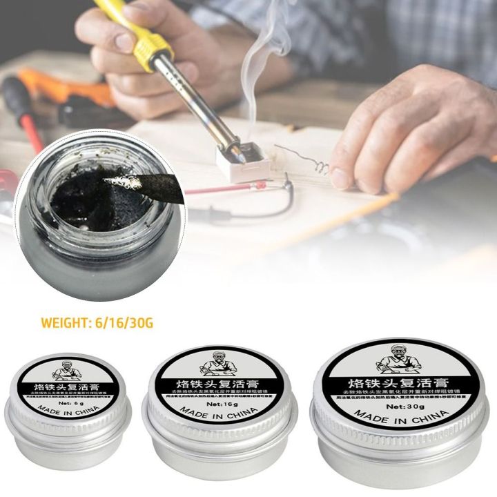 Soldering Head Cleaning 6/16/30g Refresher Tip Tinner Non-stick Tin ...