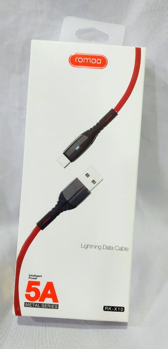Romaa RK-X10, Lightning 5A Data Cable | Daraz.com.np
