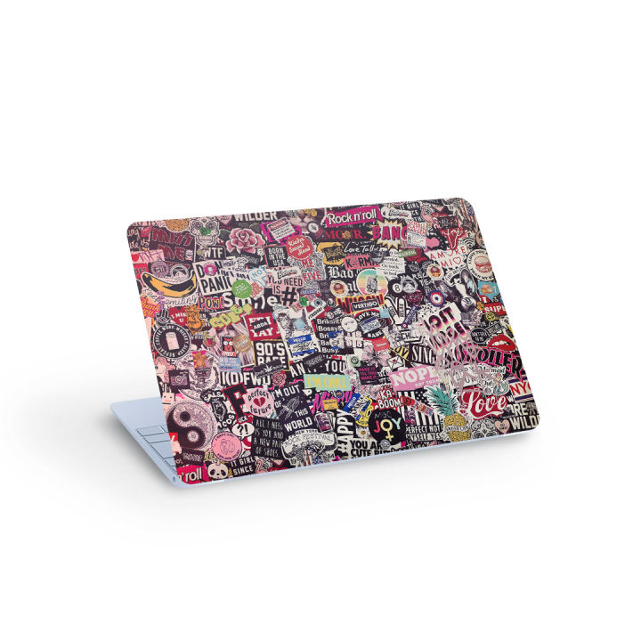 Laptop Back Sticker For Up to 15.6inch Laptop (Rock & Roll Photo Bomb 1 ...