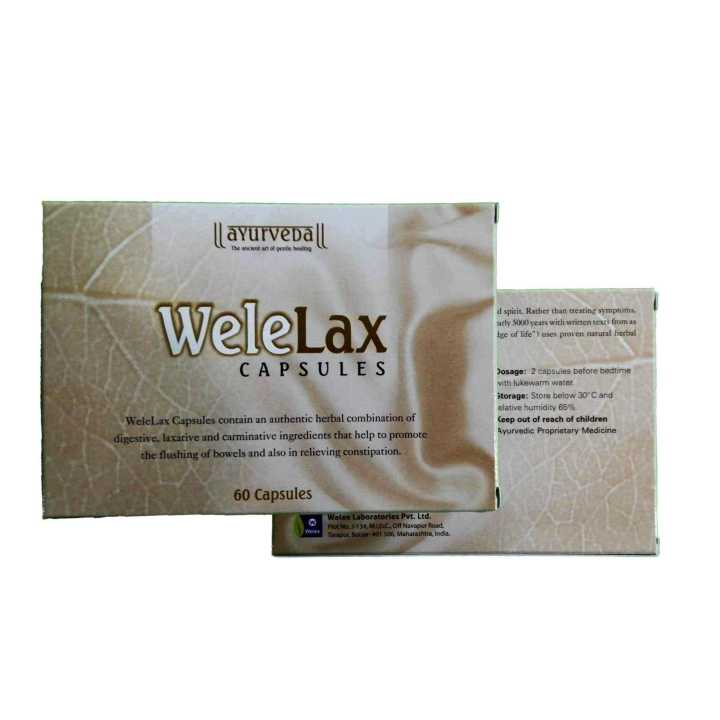 Welelax Capsules-60 Capsule-Better for constipation | Daraz.com.np