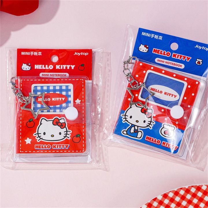 Cute Sanrio Hello Kitty Pocket Book PVC Blank Inner Page Notebooks DIY ...