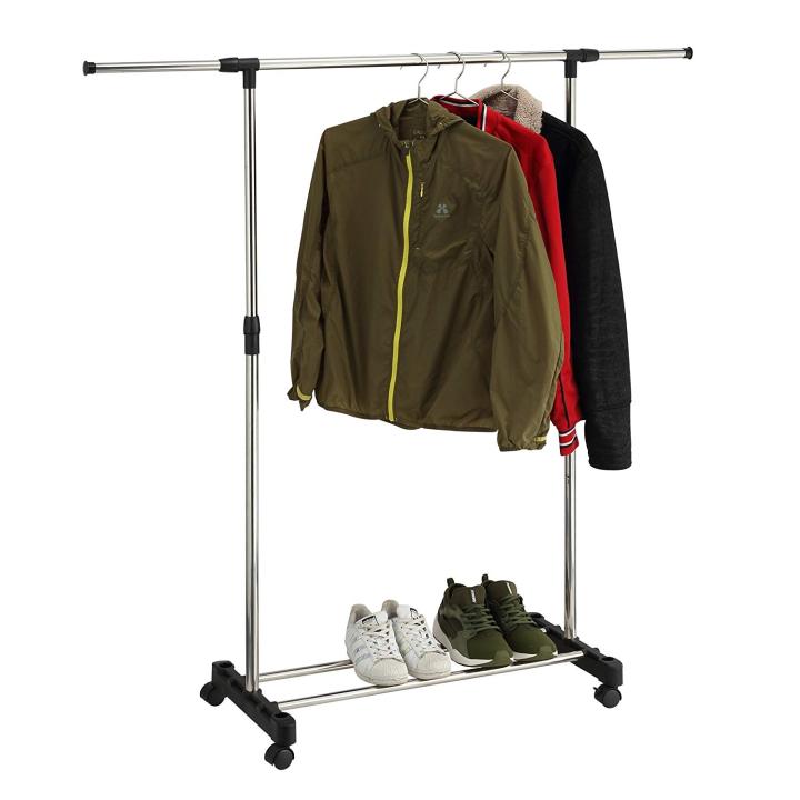 Adjustable Single Pole Clothes Hanger Rack | Daraz.com.np