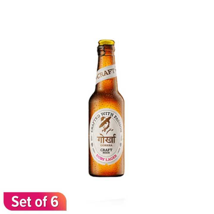 Crafted Gorkha Beer 330ml Set Of 6 | Daraz.com.np