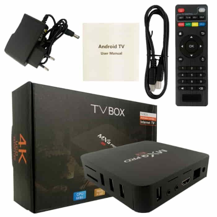 4K Smart Tv Box Android Media Player Wifi / Lan / Hdmi / Dlna - 1GB RAM ...