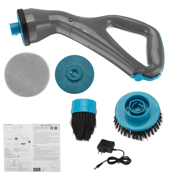 Integrated muscle electric brushcordless bathroom tiles+4 heads | Daraz ...