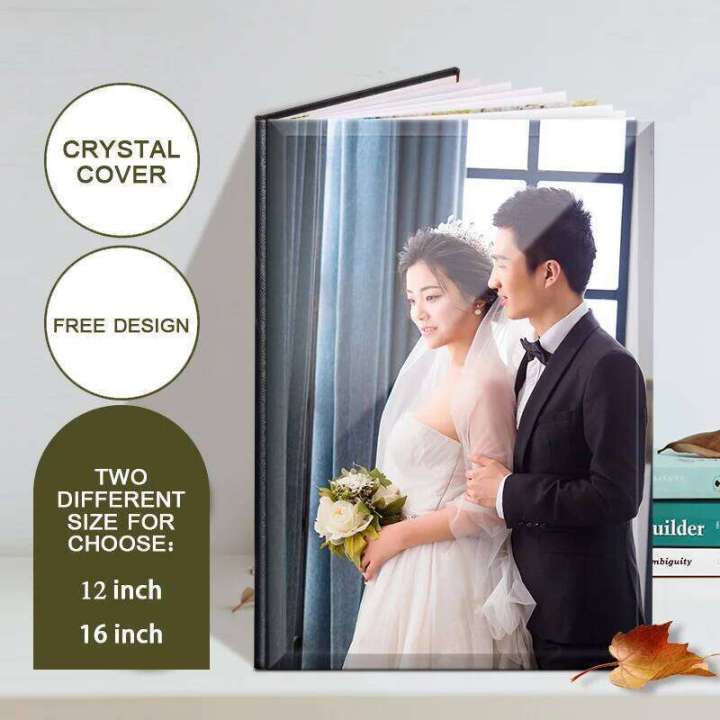 Custom Made Crystal PhotoBook Photograph Album Book Free Design Lovers ...