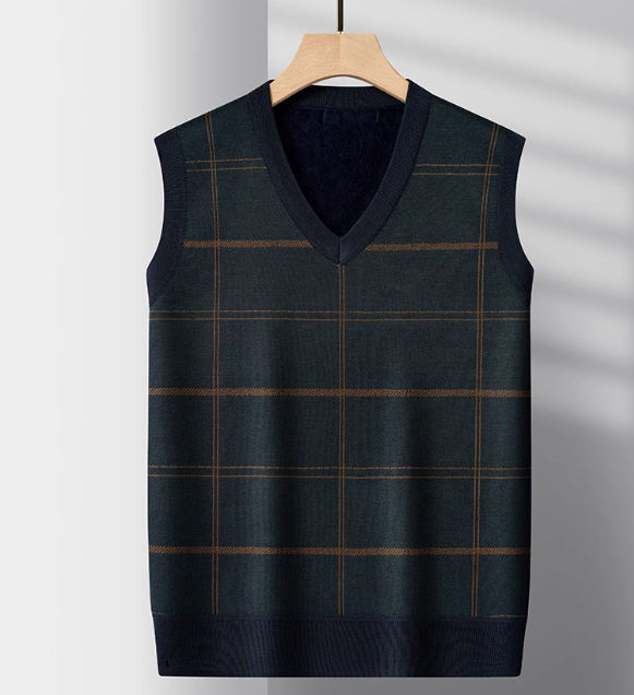 Men Wool Patterned Half Sweater | Daraz.com.np