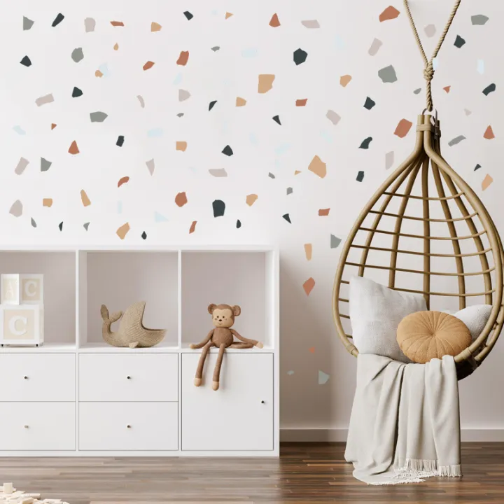 Marble Wall Sticker for Living Room Bedroom Wall Decals Kids Room Decor ...