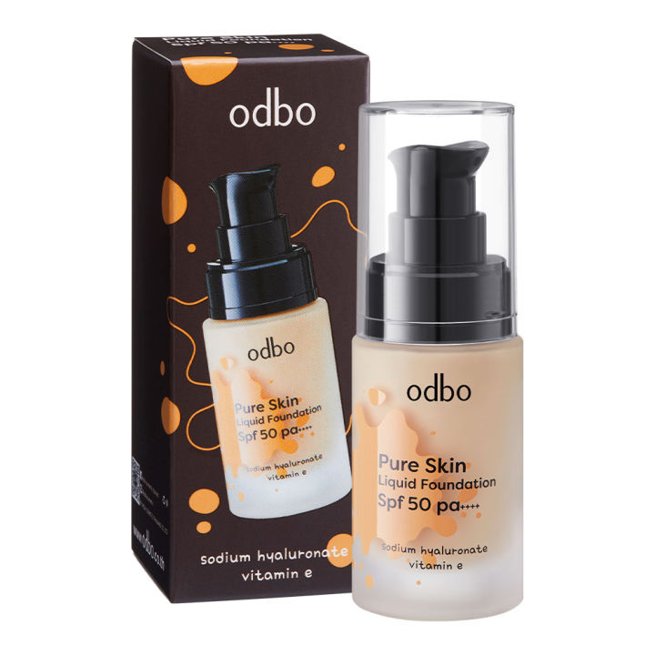 Odbo Pure Skin Liquid Foundation Spf 50 Pa++++ By Genuine Collection | Daraz.com.np