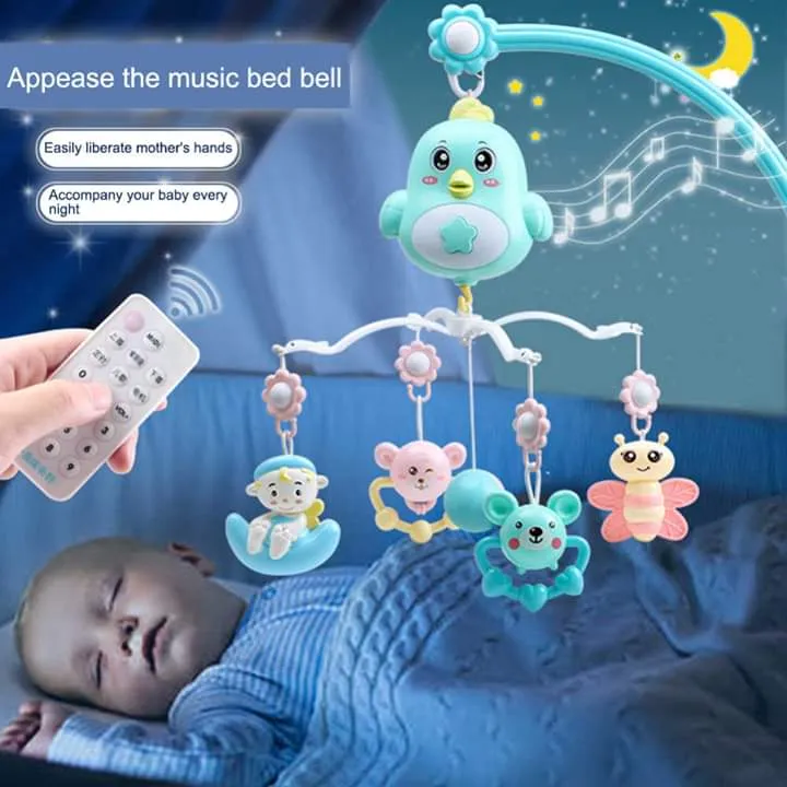 Multicolored Hello Kitty Hanging Musical Cot Toy For Baby Crib | Daraz ...