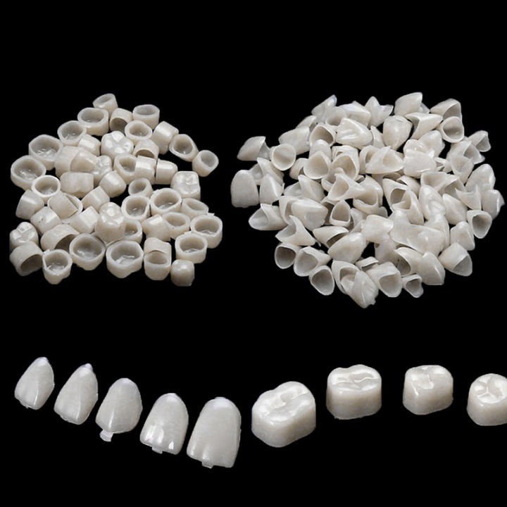 2 Packs Dental Temporary Crown Material For Anterior + Molar Teeth ...