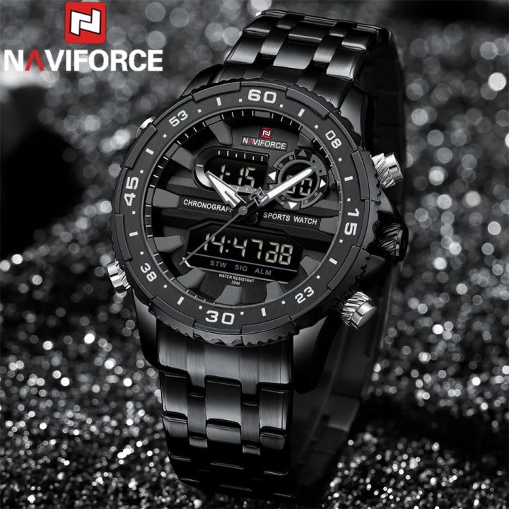 Naviforce NF9234 Multi-Function Dual-Display Heavy Machinery Design ...