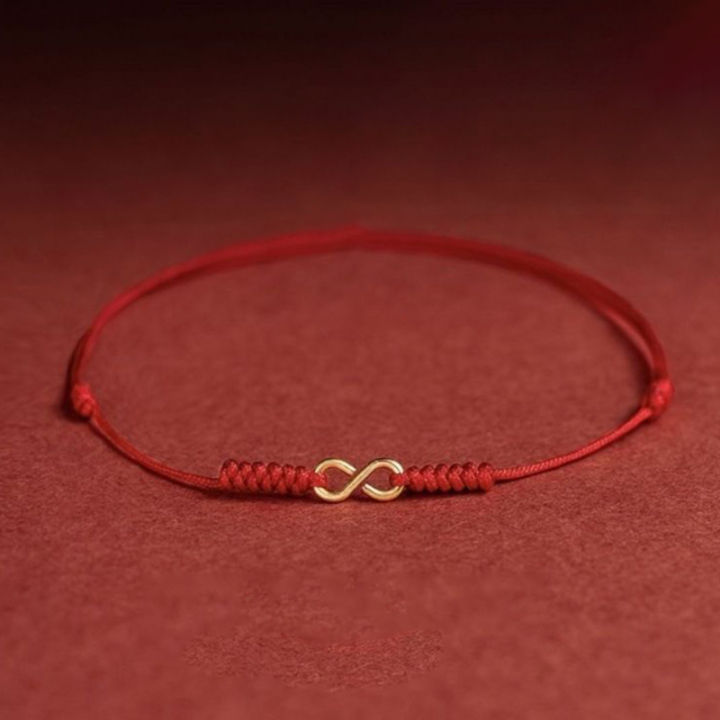 Handmade Rope Infinity Symbol Bracelets Hand Braided Rope Thread ...