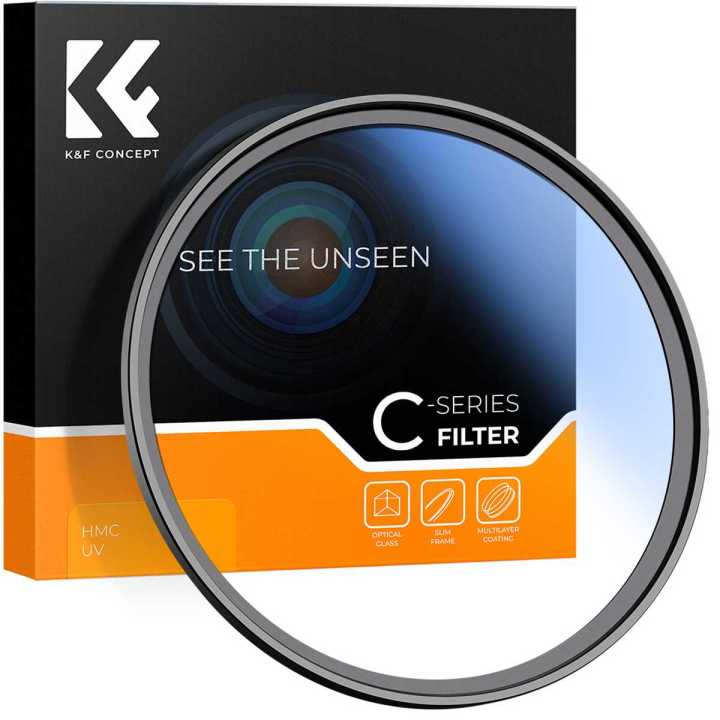 K&F Concept UV Protection Lens Filter Multi Coating For Camera Lens 49 ...
