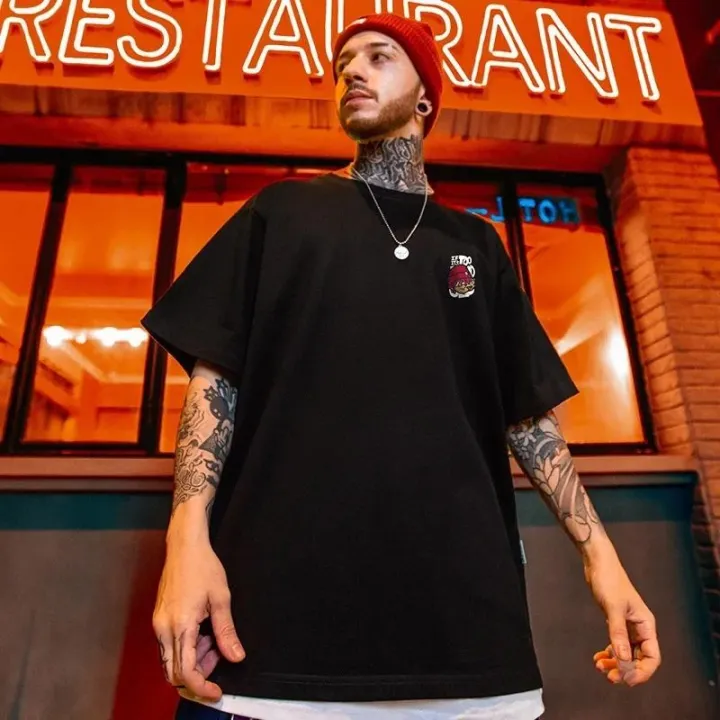 Bizzy Hip Hop Oversize T Shirt Men Streetwear Harajuku Cartoon Print ...