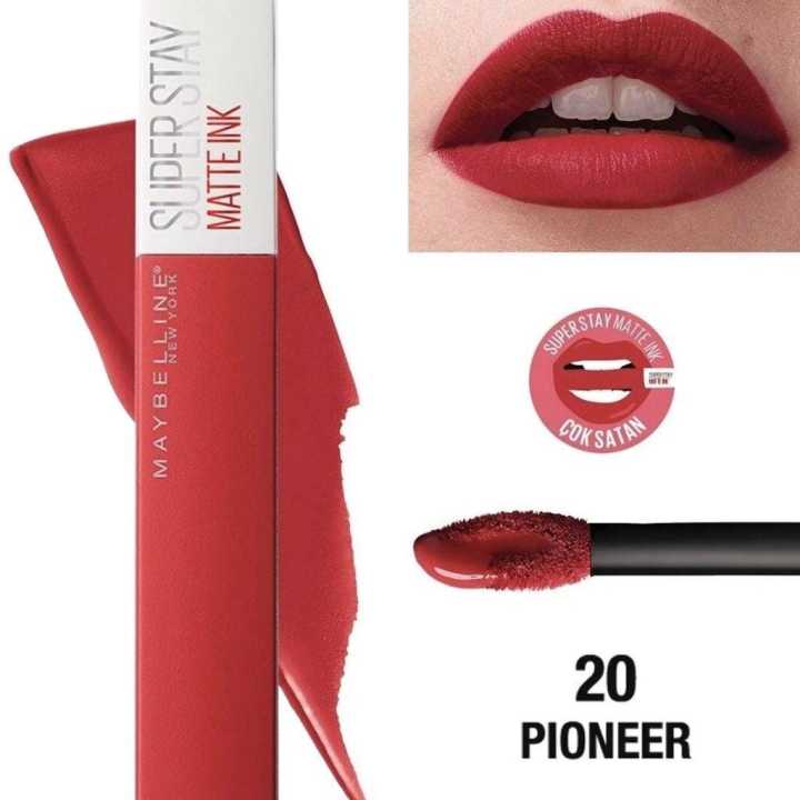 Maybelline Superstay Matte Ink - 20 Pioneer | Daraz.com.np