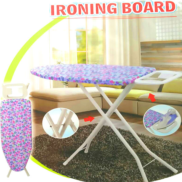 Heavy Folding Ironing Board / Iron Board Table With Iron Stand 40"x 12 ...