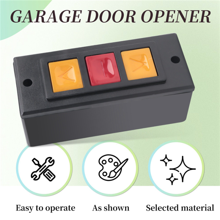 Nullmul 5X Garage Door Opener, Electric Door Roll Switch Lock Box ...